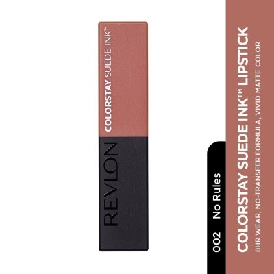 REVLON, ColorStay Suede Ink Lipstick 002 No Rules | Watsons Malaysia