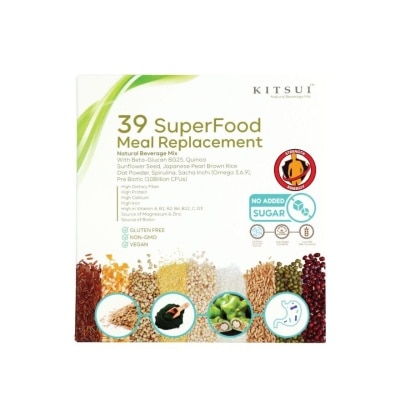 KITSUI, 39 SuperFood Meal Replacment 15sX30g | Watsons Malaysia
