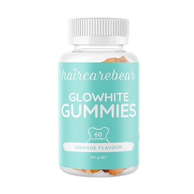 HAIR CARE BEAR, Glowhite Gummies 60s (Orange Flavour) | Watsons Malaysia