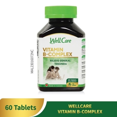 WELLCARE, Vitamin B Complex 60s | Watsons Malaysia
