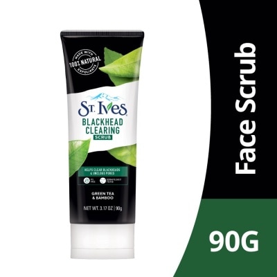 ST IVES, Blackhead Green Tea Face Scrub 90g | Watsons Malaysia