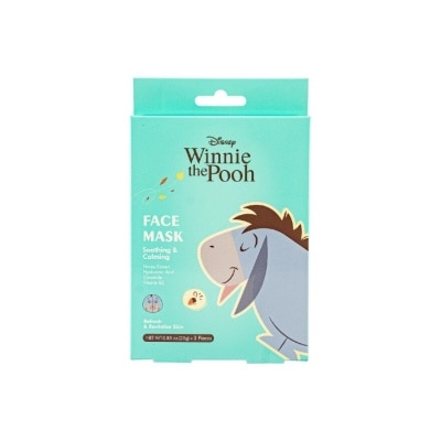 DISNEY, Winnie The Pooh Eeyore Soothing & Calming Facial Mask 3'S ...