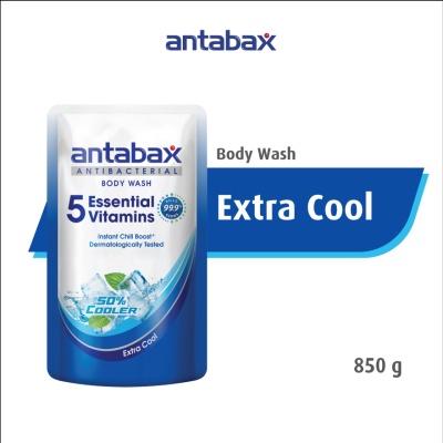 ANTABAX, Antibacterial Shower Extra Cool Refill 850ml | Watsons Malaysia