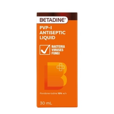 BETADINE, Pvp-i Antiseptic Liquid 10% 30ml | Watsons Malaysia
