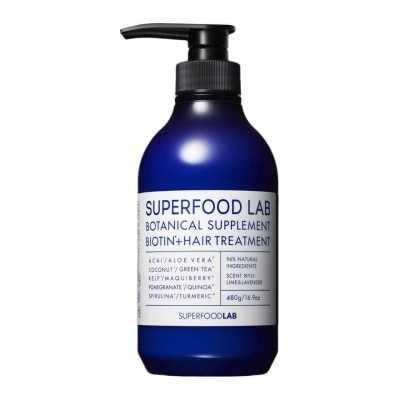 SUPERFOOD LAB, Biotin Plus Hair Treatment 480ml | Watsons Malaysia