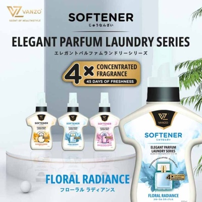 VANZO, Softener Floral Radiance 600ml | Watsons Malaysia