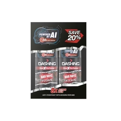 DASHING, Bad Boyz Deodorant Roll On Fierce 50ml x 2 | Watsons Malaysia