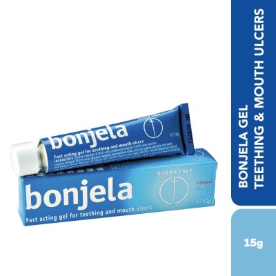 BONJELA, Bonjela Fast Acting Gel for Teething and Mouth Ulcers 15g ...