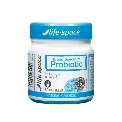 LIFE SPACE, Broad Spectrum Probiotic 30 capsules | Watsons Malaysia