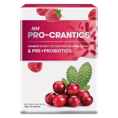 NH, Pro-Crantics & Pre+Probiotics 12g x 12s | Watsons Malaysia