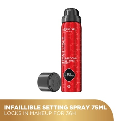 L'OREAL PARIS MAKEUP, Infailible Setting Spray | Watsons Malaysia