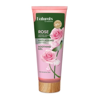 NATURALS BY WATSONS, Rose Anti-ageing Soothing Gel 200ml | Watsons Malaysia
