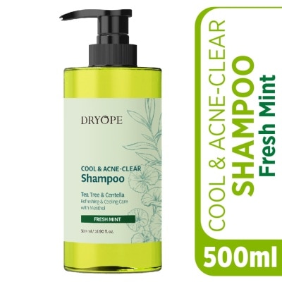 DRYOPE, Cool & Acne Clear Shampoo Fresh Mint 500ml | Watsons Malaysia
