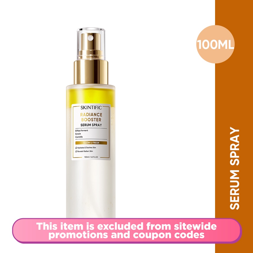 SKINTIFIC, Radiance Booster Serum Spray 100ml | Watsons Malaysia