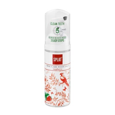 SPLAT, Oral Care Foam Raspberry 50ml | Watsons Malaysia
