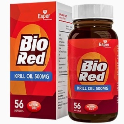 BIO RED, Bio Red Krill Oil 500mg 56s | Watsons Malaysia