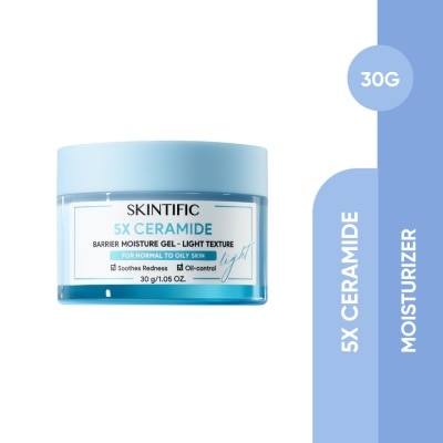 SKINTIFIC, 5X Ceramide Barrier Moisture Gel Light Texture 30g | Watsons ...