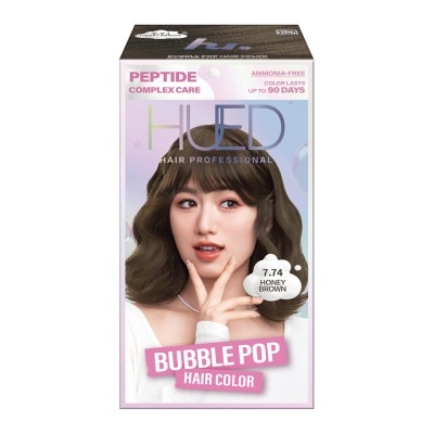 HUED, Bubble Pop Hair Color 7.74 Honey Brown 1's | Watsons Malaysia