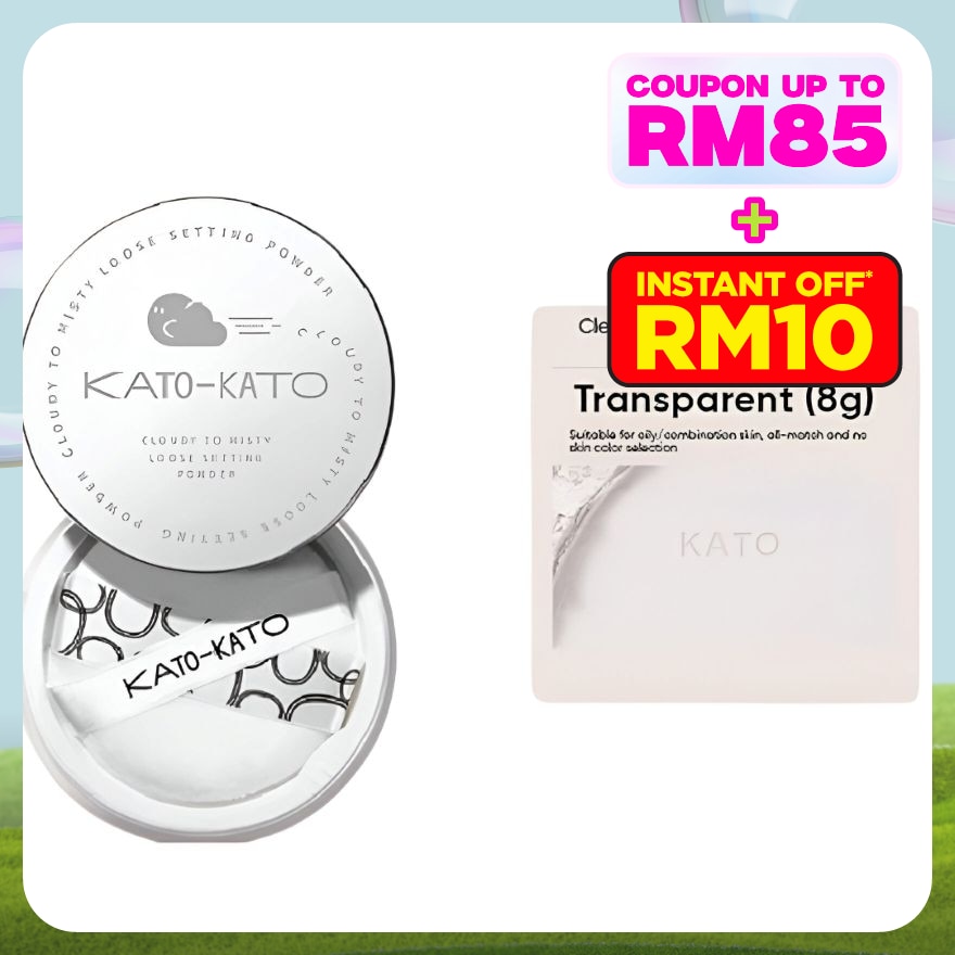 KATO-KATO, Cloudy to Misty Loose Setting Powder Oil Control 01 ...