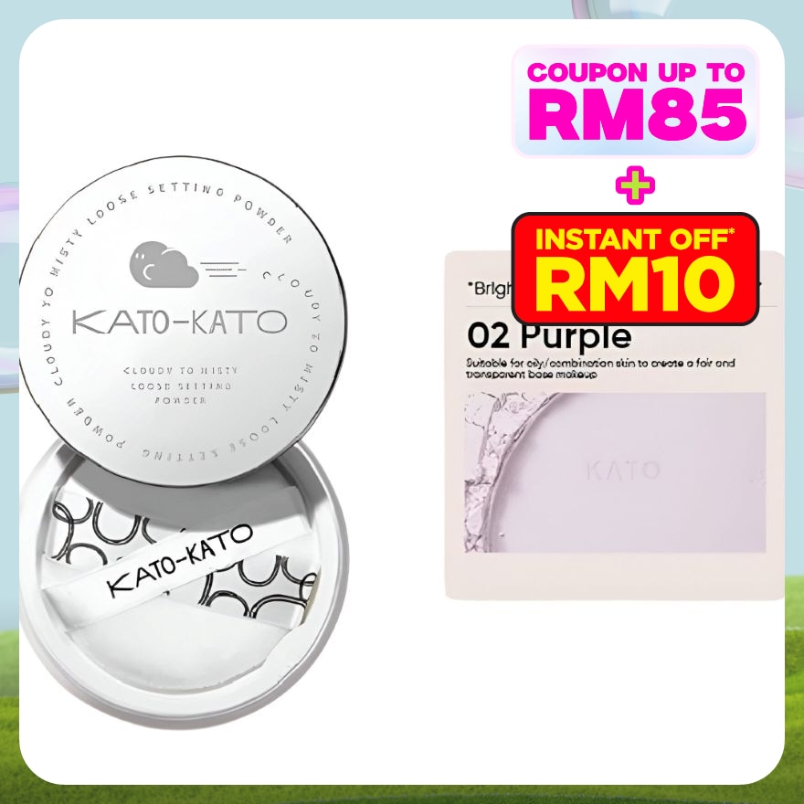 KATO-KATO, Cloudy to Misty Loose Setting Powder Oil Control 02 ...