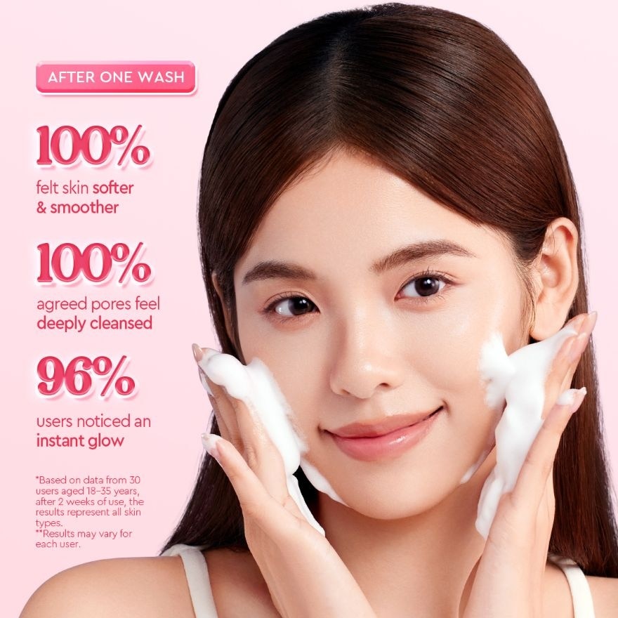 GLAD2GLOW, Niacinamide Serum Facial Wash 70ml | Watsons Malaysia