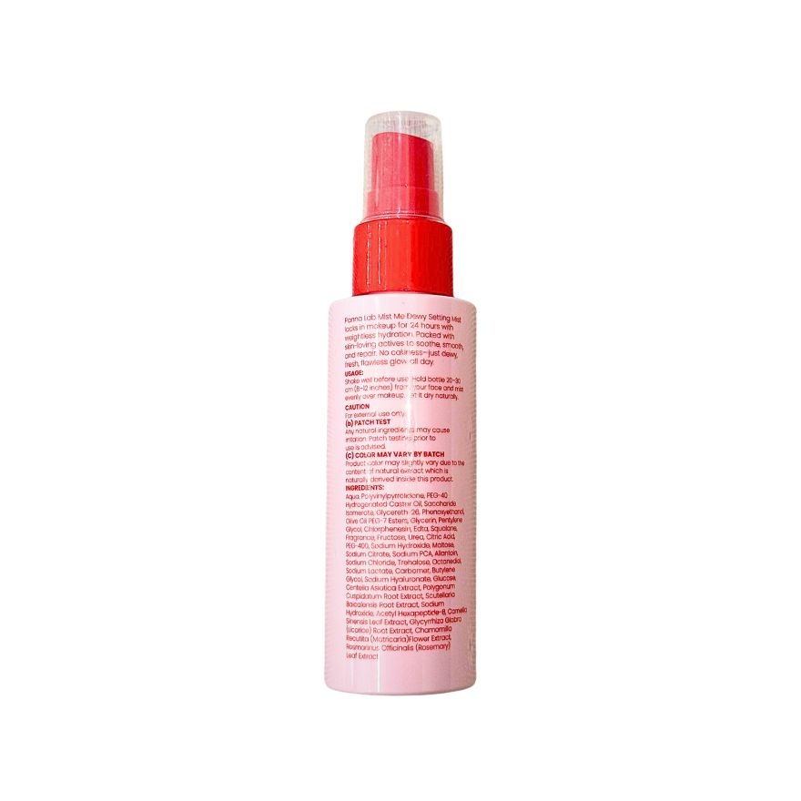 PANNA LAB, Mist Me Makeup Setting Mist - Dewy | Watsons Malaysia