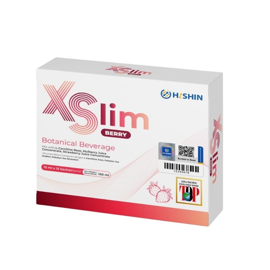 HISHIN, XSlim Botanical Beverage Mixed With Mulberry Juice, Strawberry ...