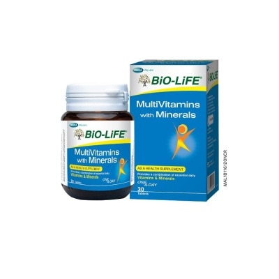 BIO-LIFE, Multivitamins and Minerals 30S | Watsons Malaysia