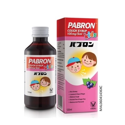 PABRON, Taisho Pabron Cough Kid 120ML | Watsons Malaysia