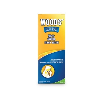 WOOD'S, Woods Peppermint Syrup Adult | Watsons Malaysia