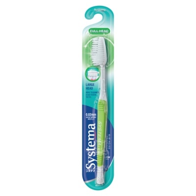 SYSTEMA, Full Head Toothbrush (Soft) 1's | Watsons Malaysia
