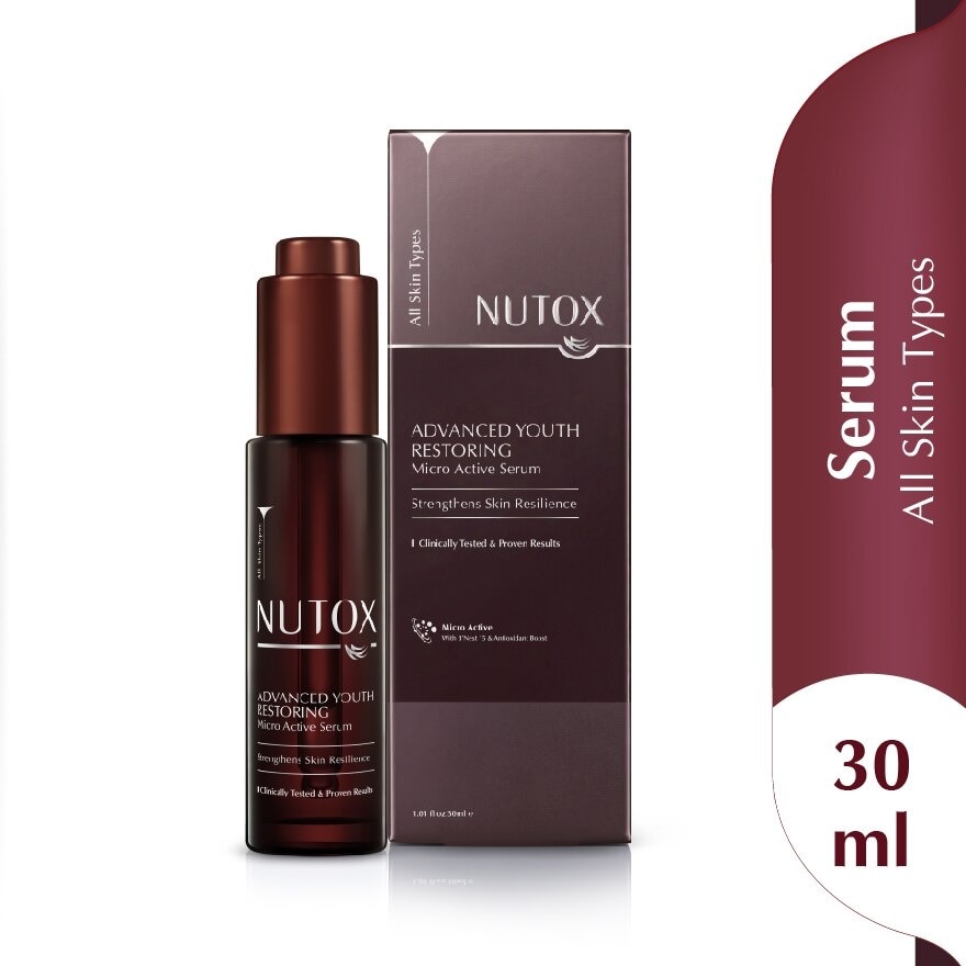 NUTOX Advanced Youth Restoring Micro Active Serum 30ml Watsons Malaysia