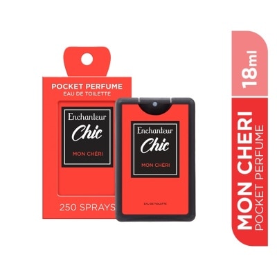 ENCHANTEUR, Chic Pocket Perfume Eau De Toilette Mon Cheri 18ML ...