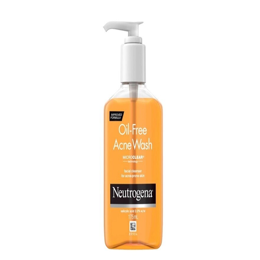 NEUTROGENA Oil Free Acne Wash 175ml Watsons Malaysia