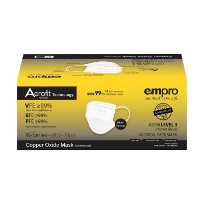 EMPRO, W Series Copper Oxide 4Ply Face Mask 30s | Watsons Malaysia