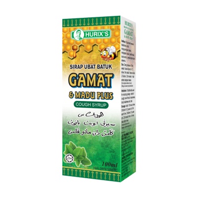 HURIX'S, Gamat & Madu Plus Cough Syrup 100ml | Watsons Malaysia