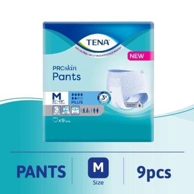 TENA, PROskin Pants Plus M Size 9s | Watsons Malaysia