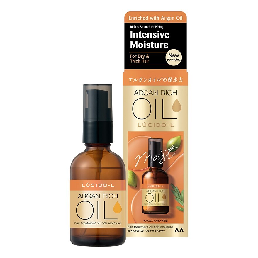 LUCIDO L Argan Rich Oil Hair Treatment 60ml Watsons Malaysia