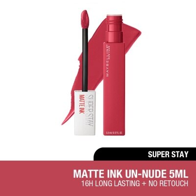 MAYBELLINE, Maybelline Super Stay Matte Ink - Ruler Nude | Watsons Malaysia