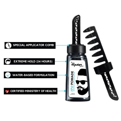 HIPSTER, H2O Pomade 260ML. Easy To Apply & Extreme Hold. | Watsons Malaysia