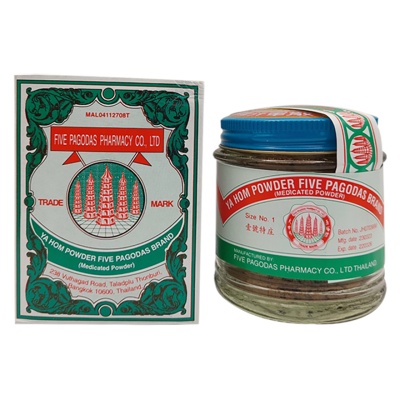 FIVE PAGODAS, Powder Five Pagodas Medicated Powder 25g | Watsons Malaysia