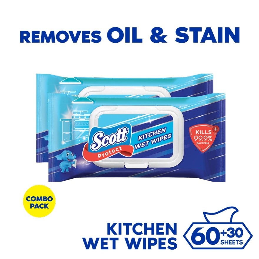 Kitchen wet wipes store